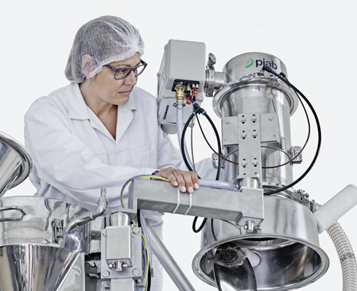 PIAB vacuum conveyor for powder & bulk | Pneumatic Products